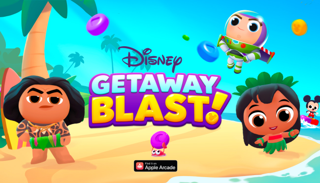 Disney Getaway Blast Apple Arcade | Gameloft